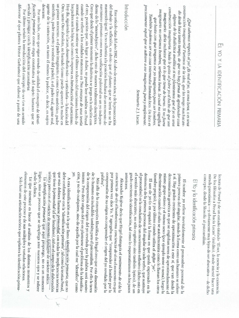 Gil Identificacionprimaria | PDF