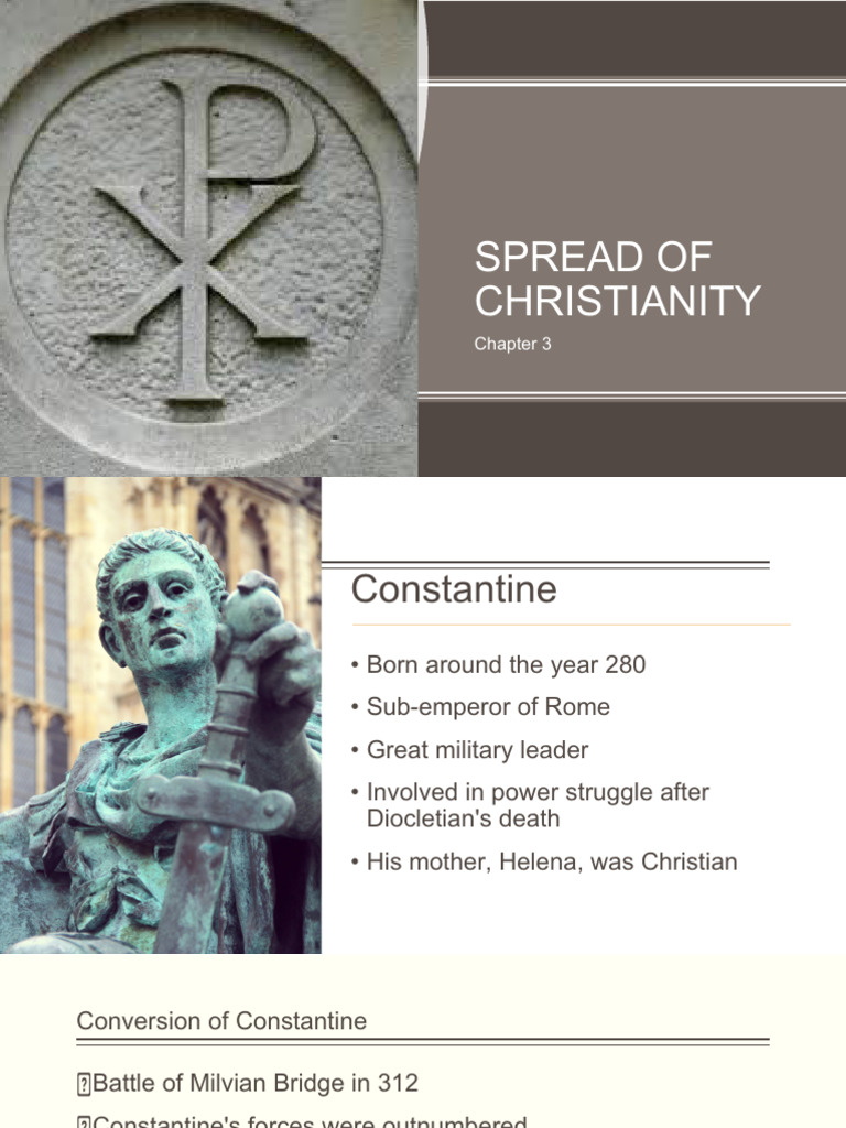 3 - Spread of Christianity (Ch. 3) 4 | PDF