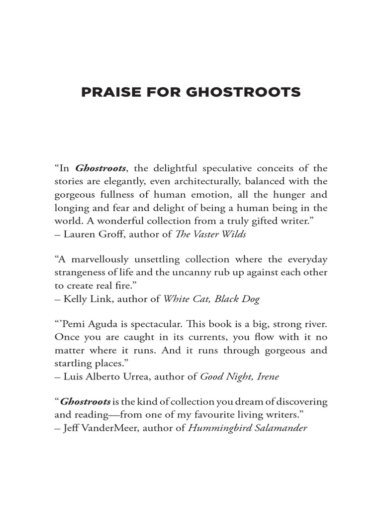 Ghostroots | PDF