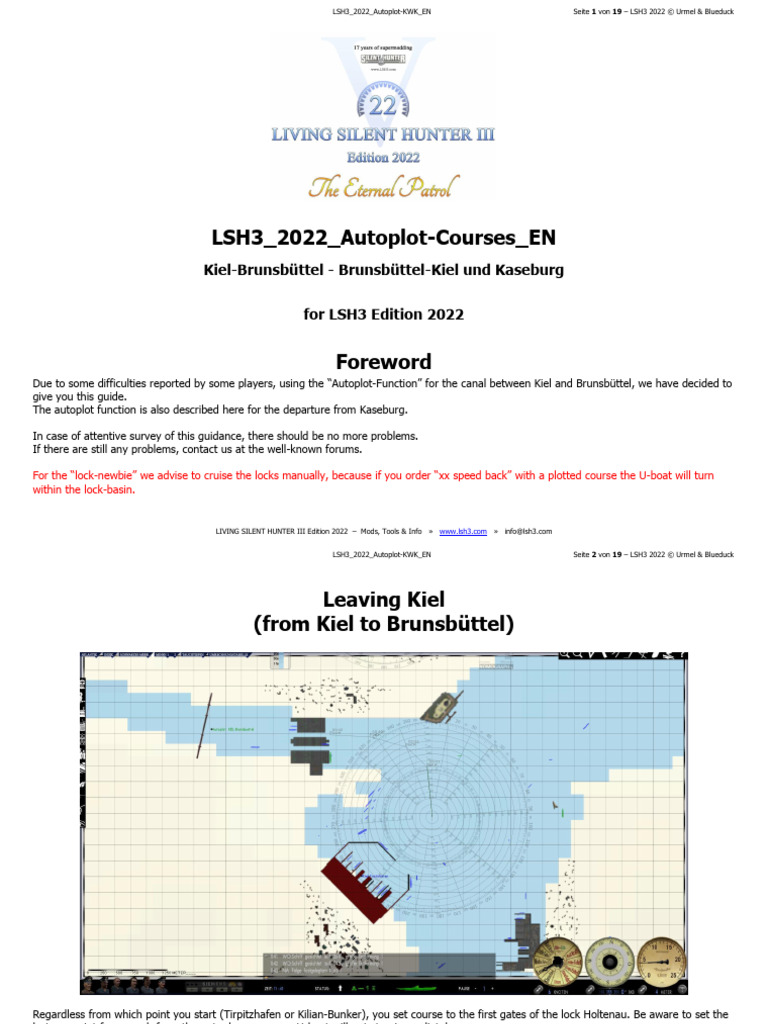 LSH3 2022 Autoplot Guide | PDF | Ships | Water Transport