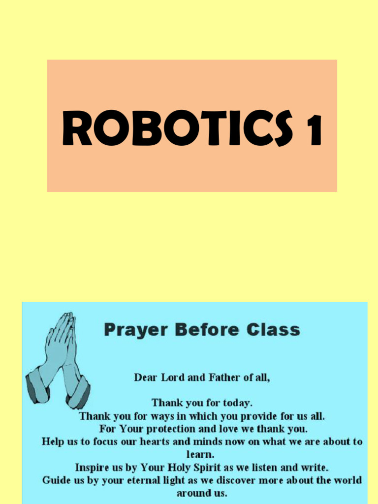 Robotics 1 g11 Stem 2nd Quarter | PDF