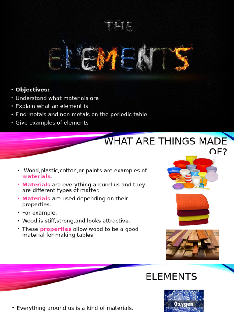 Introducing Elements | PDF