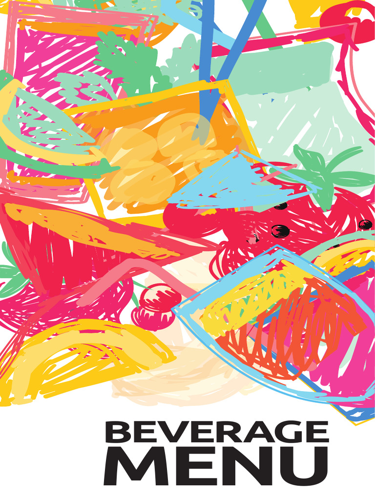 Beverage Menu V08 | PDF | Drink | Cocktails