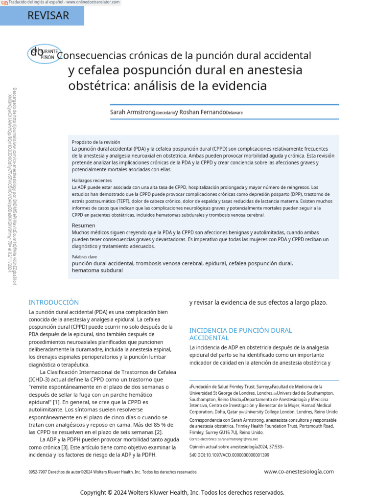 chronic_consequences_of_accidental_dural_puncture.14.en.es (1) | PDF ...