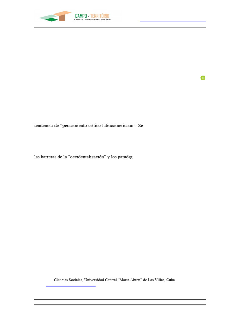 La Teoria Decolonial Un Analisis en Perspectiva CR | PDF | Conocimiento ...