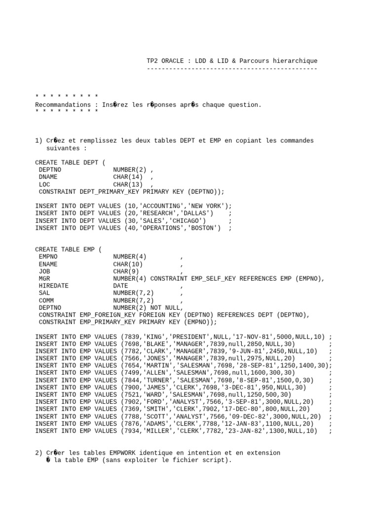 tp2 Final Version | PDF | Données | Paradigme de programmation