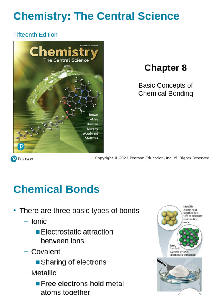 Chem ch08 Lecture PPT Accessible | PDF | Ionic Bonding | Ion
