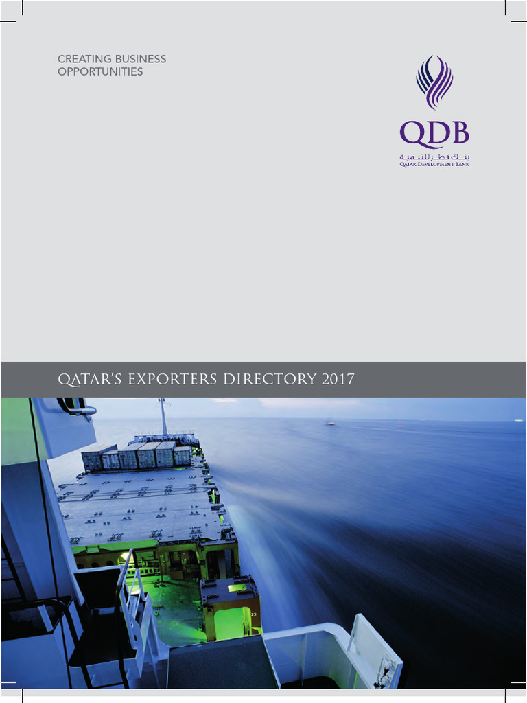 QDB Tasdeer Exporter-2017-English | PDF | Qatar | Window