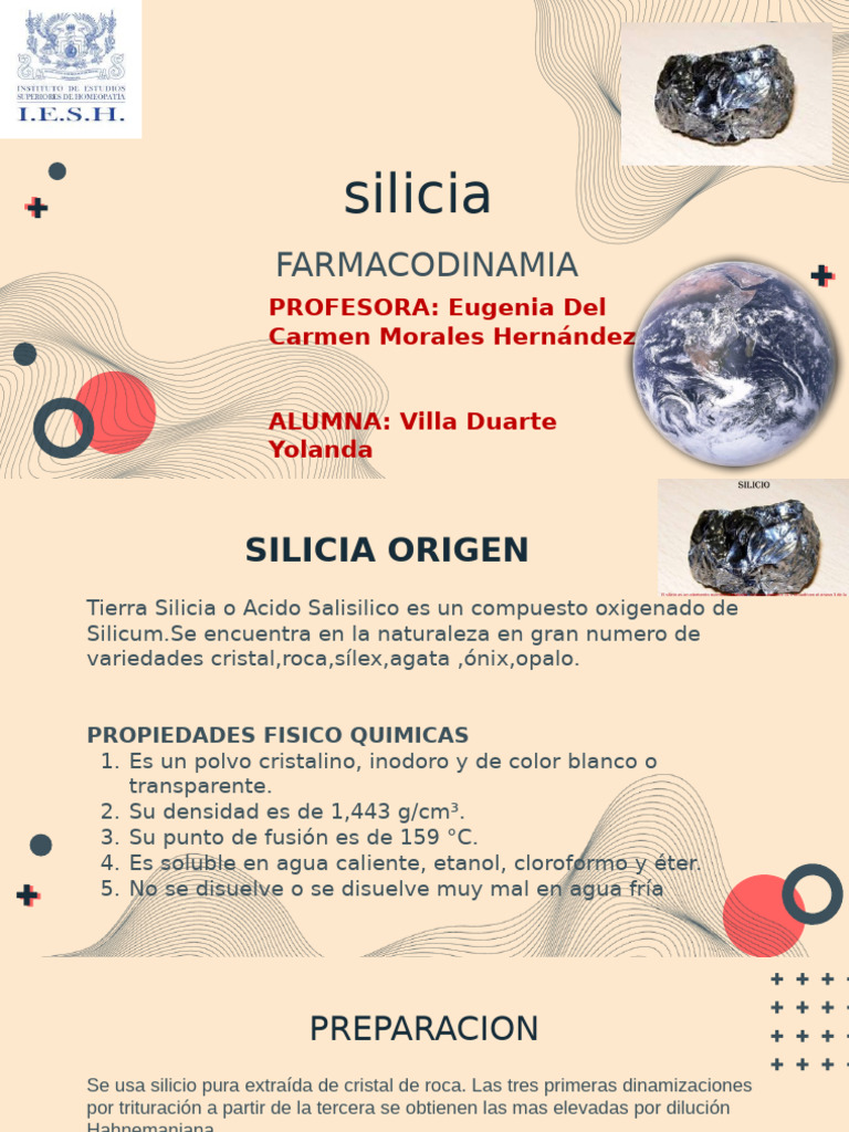 Silicia | PDF | Cristal | Silicio
