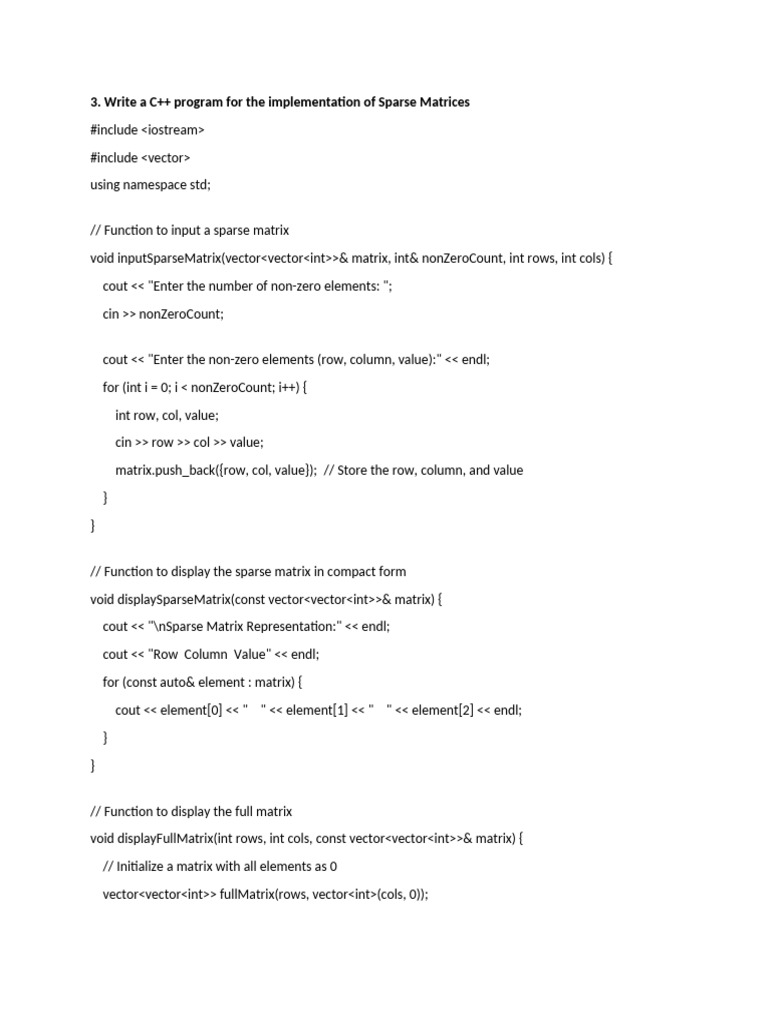 Lab_Programs | PDF | Matrix (Mathematics) | Queue (Abstract Data Type) Lab_Programs | PDF | Matrix (Mathematics) | Queue (Abstract Data Type)