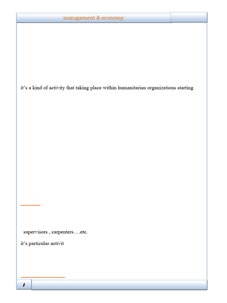 management concept | PDF | Employment | Goal