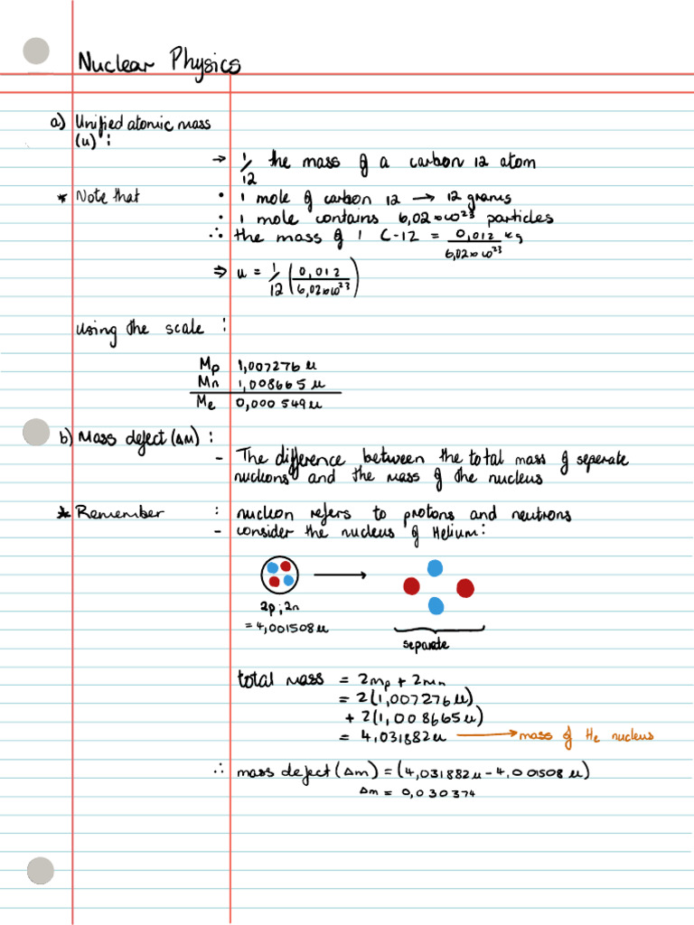 Note 22 Jul 2024 | PDF | Atomic Nucleus | Atoms