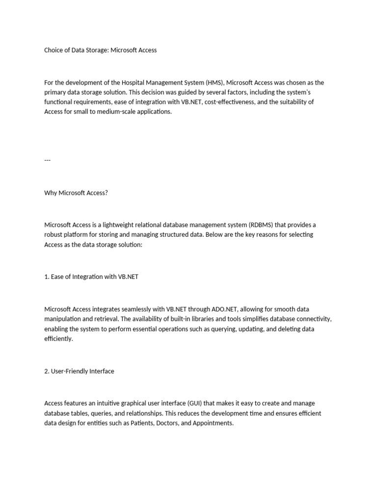 Choice of Data-WPS Office | PDF | Microsoft Access | Databases