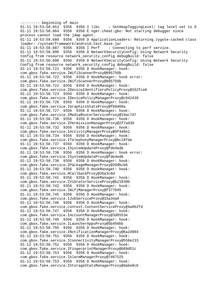 com.ranger.cheat_logcat | PDF | Operating System Families | Computing