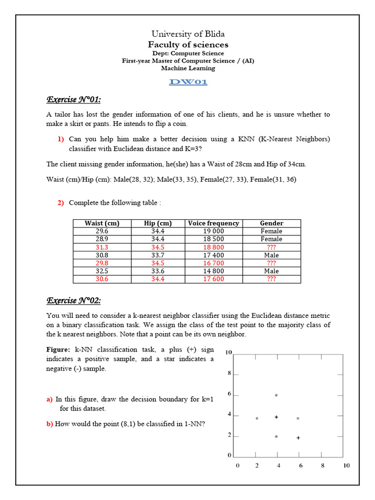 DW01_ML_2024 | PDF | Applied Mathematics | Data Analysis
