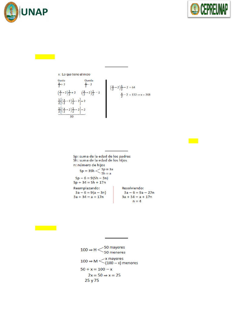 Iv Solucionario - Raz. Mat. | PDF