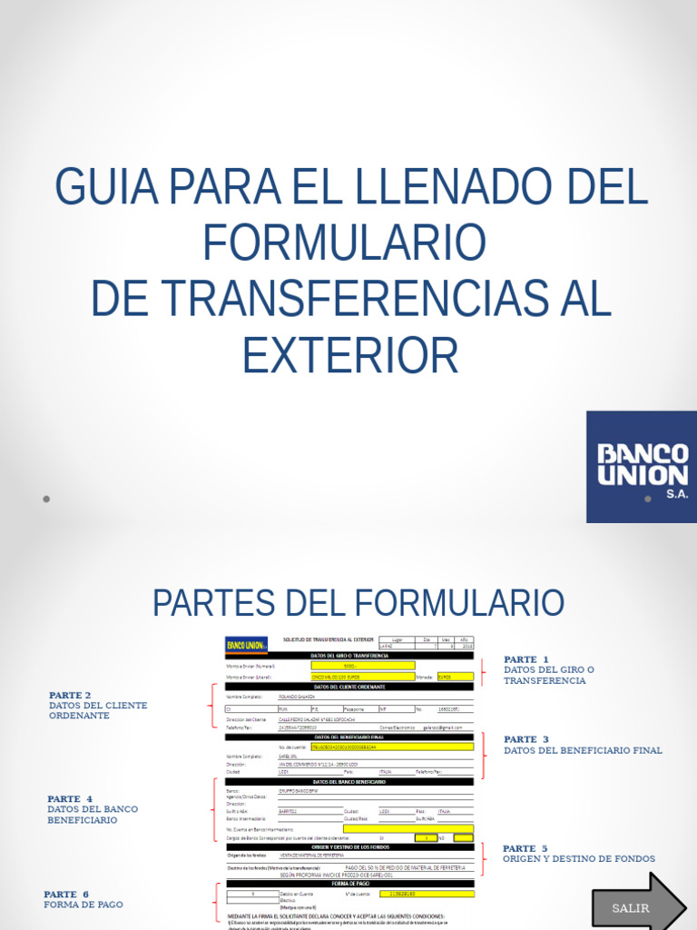Ejemplo Del Llenado de Formulario | PDF