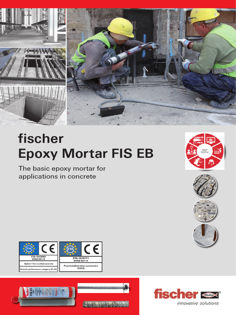 FIS EB-high Performance Epoxy Mortar For Applications in Concrete | PDF ...