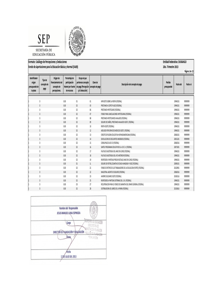 Catálogo FAEB Durango 2013 | PDF | Responsabilidad (contabilidad ...