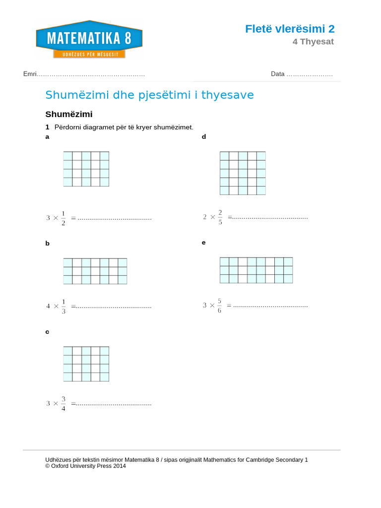 0403 - Flete Vleresimi 2 - Thyesat | PDF