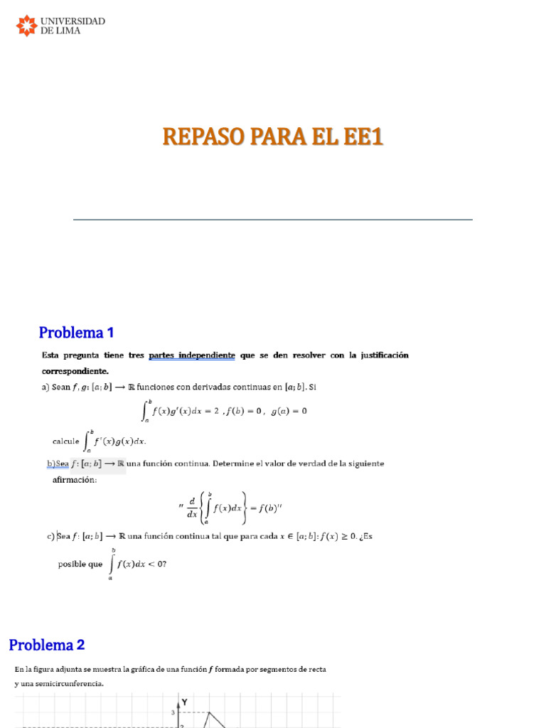 Repaso para El EE1 | PDF