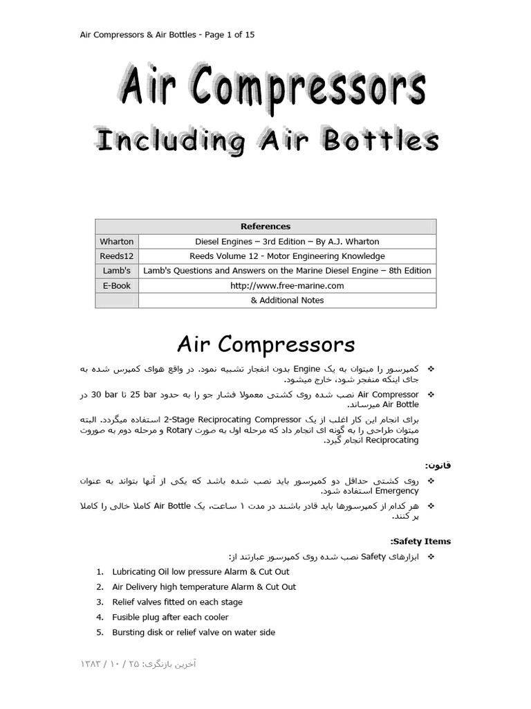 Air Compressors | PDF