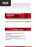 Lithotomy Position V/s Lloyd Davis Position | PDF | Human Leg | Surgery