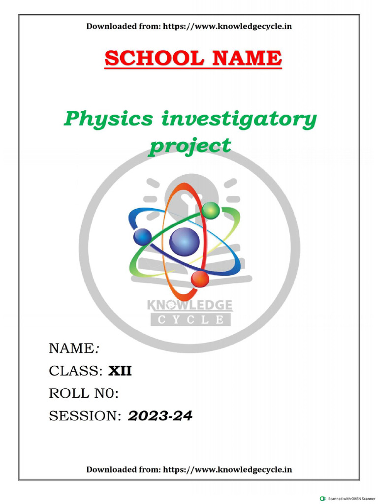 Electromagnetic Induction Project | PDF