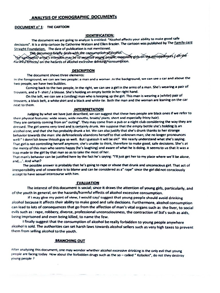 Méthodologie Du Documents Iconographique | PDF