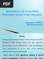 Formaatii Gabaasa Torbee Lama. | PDF