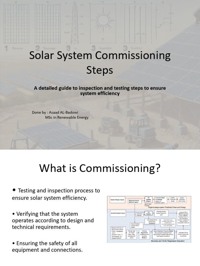 Commissioning Solar System 1736021999 | PDF | Insulator (Electricity ...