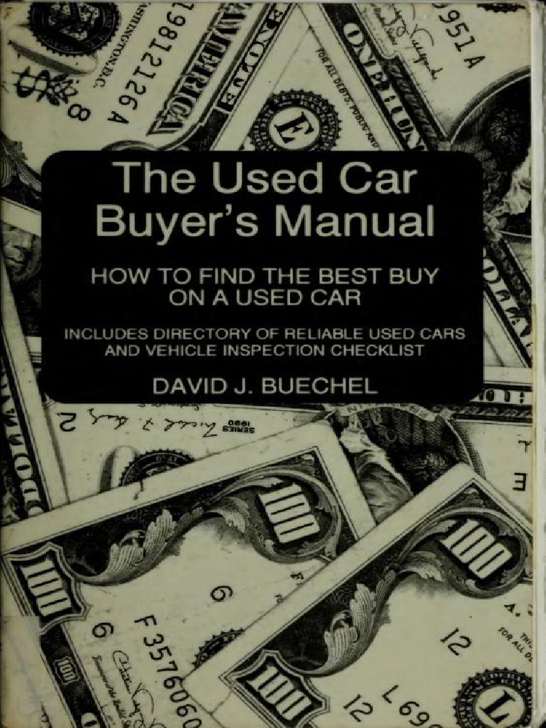 The Used Car Buyer's Manual | PDF