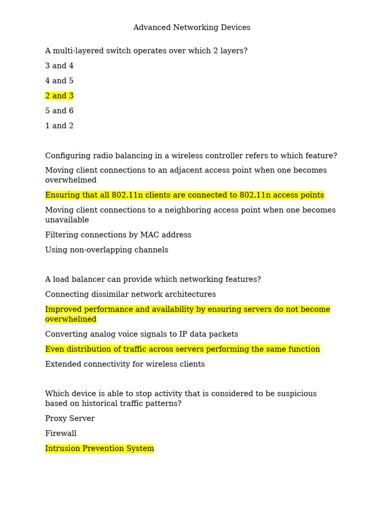 Advanced Networking Devices CH 8 | PDF | Computer Network | Proxy Server