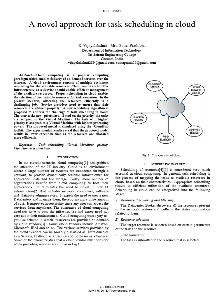 vijayalakshmi2013 | PDF | Cloud Computing | Virtual Machine