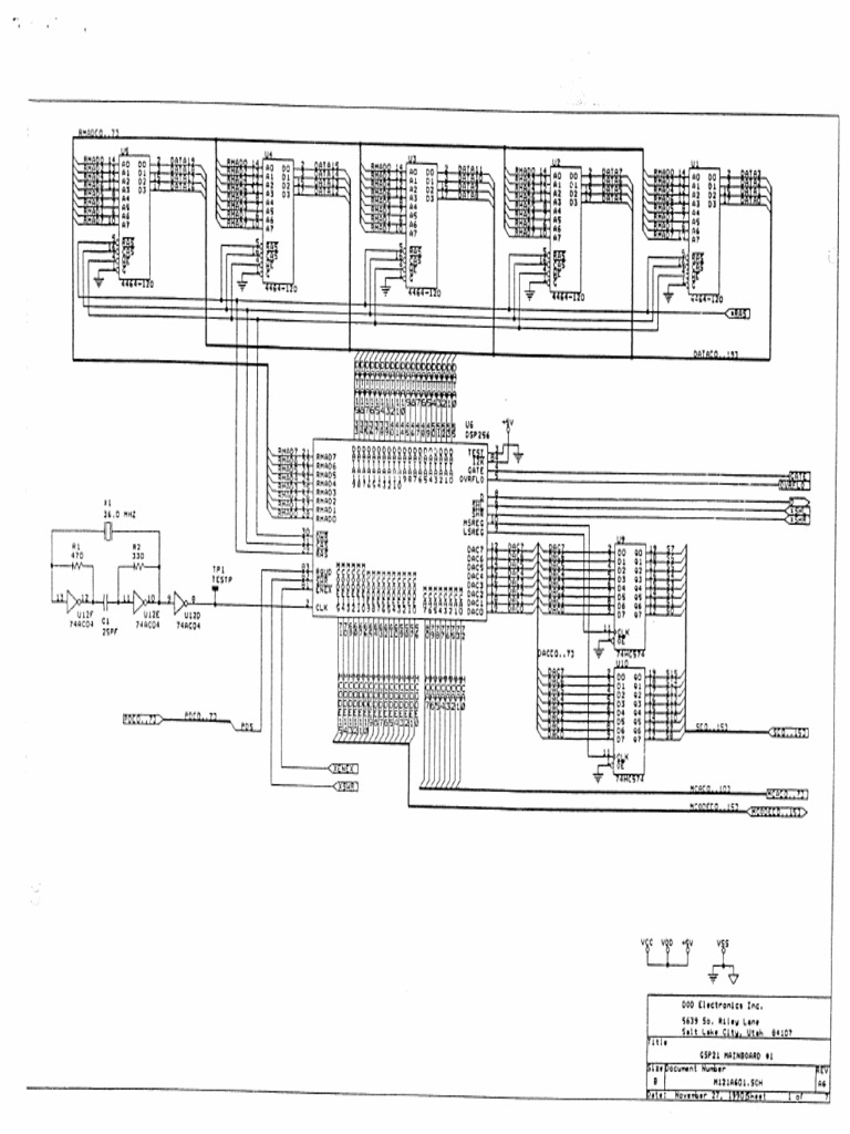 GSP21 Schematic | PDF
