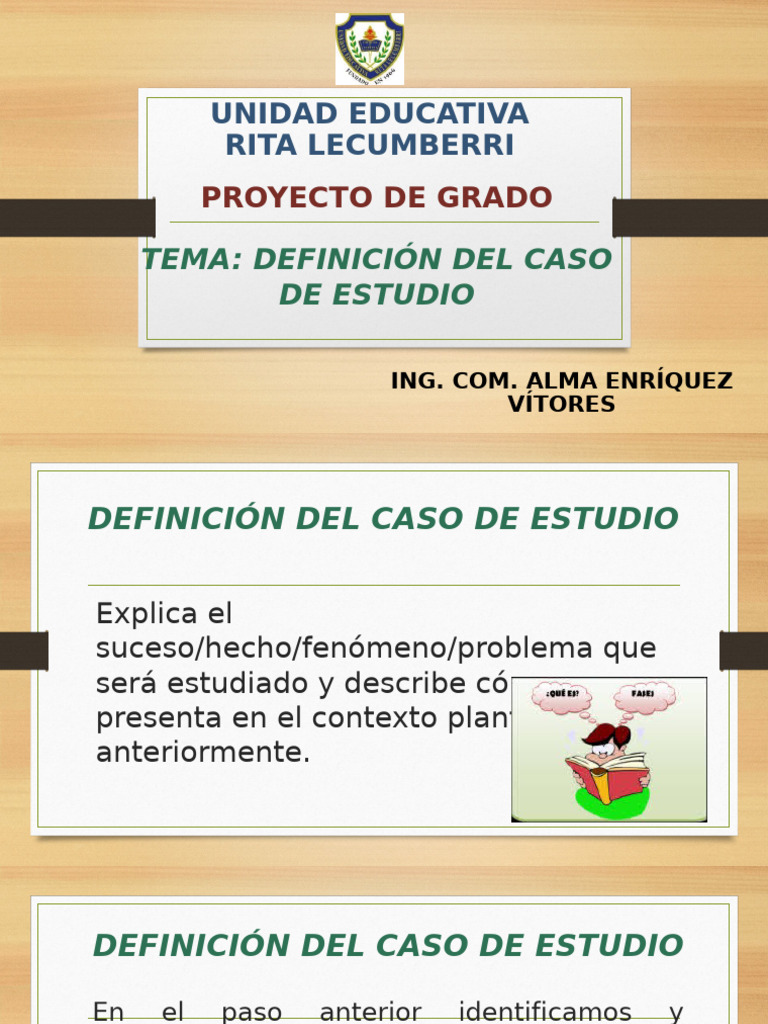 Definicion de caso de estudio (1) | PDF