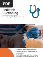 Suctioning Guidelines for Children | PDF | Medicine | Physiology