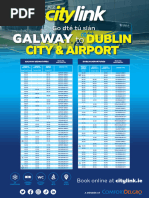100X Bus Timetable: Dublin-Drogheda-Dundalk | PDF | Dublin | Bus Transport