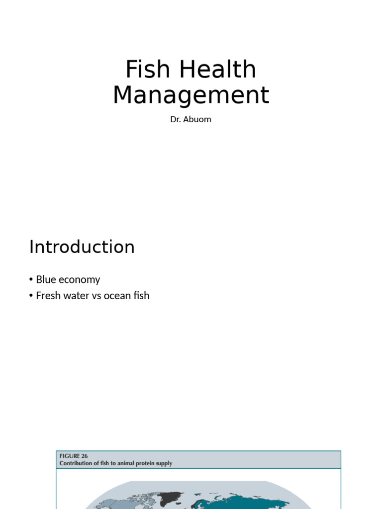 Fish Health Management | PDF | Infection | Dose (Biochemistry)