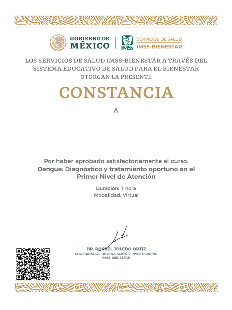 Constancia | PDF