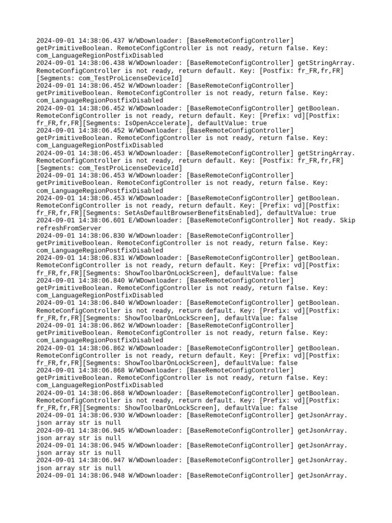 Log | PDF | Computer File Formats | Computing