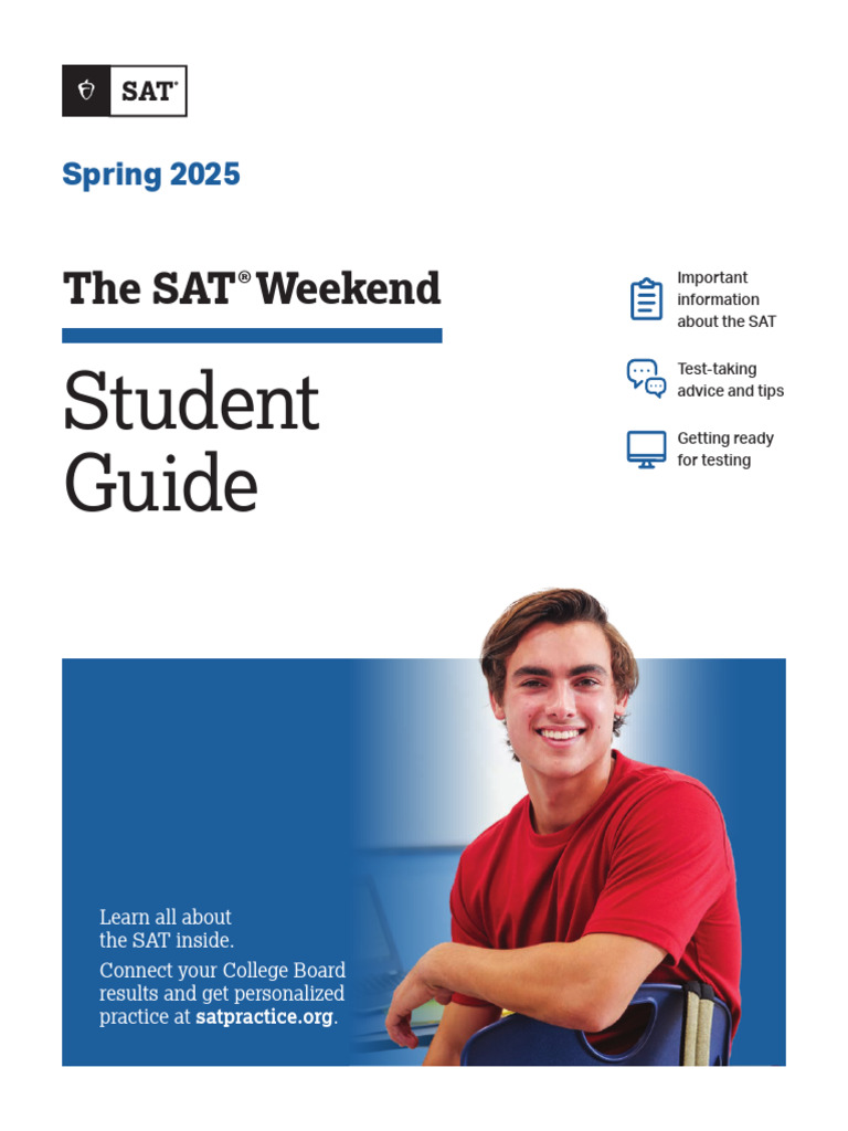 sat-student-guide | PDF | Sat | Reading Comprehension