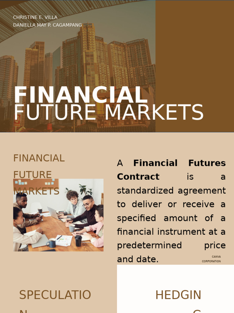 Financial Futures for Institutions | PDF | Futures Contract | Financial ...