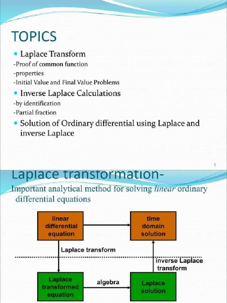 Laplace Transform 2 | PDF