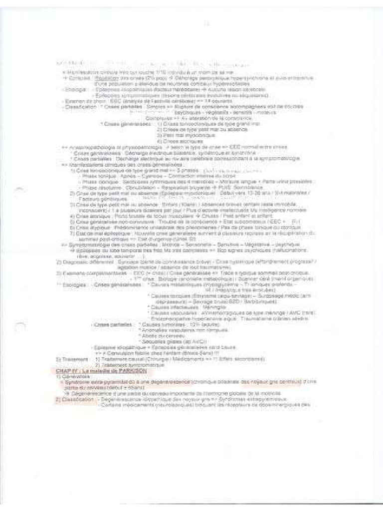 Cours Patho Med | PDF