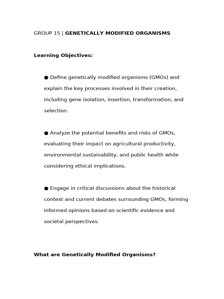 GROUP 15 GENE Therapy | PDF | Genetically Modified Organism | Genetic Engineering