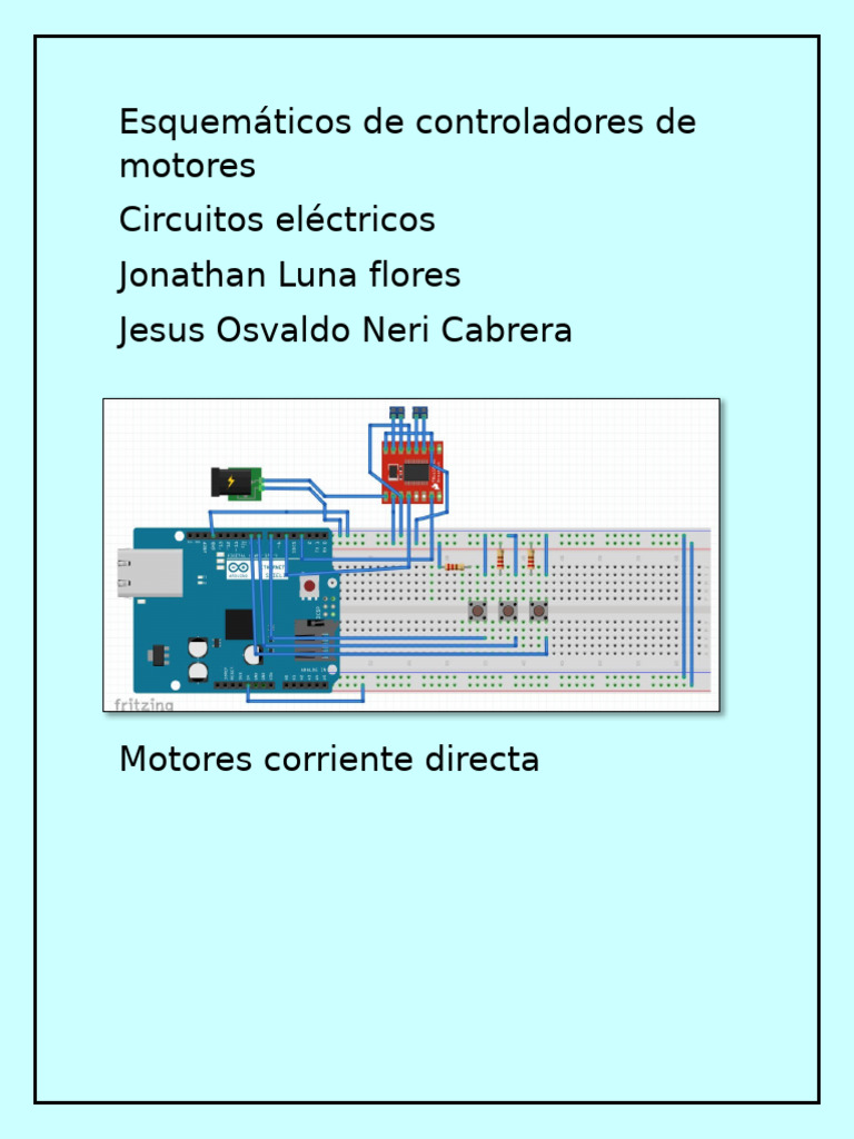 Esquemáticos de Controladores de Motores | PDF