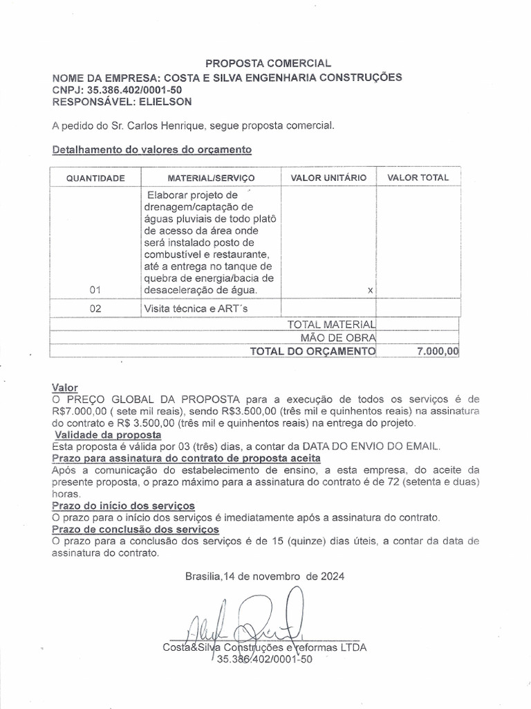 Proposta Comercial | PDF