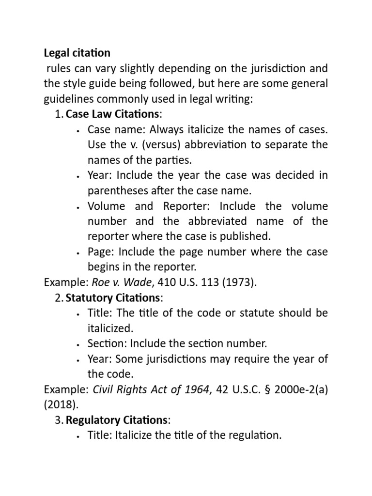 Legal Citation and Moot Court Guide | PDF | Case Citation | Justice