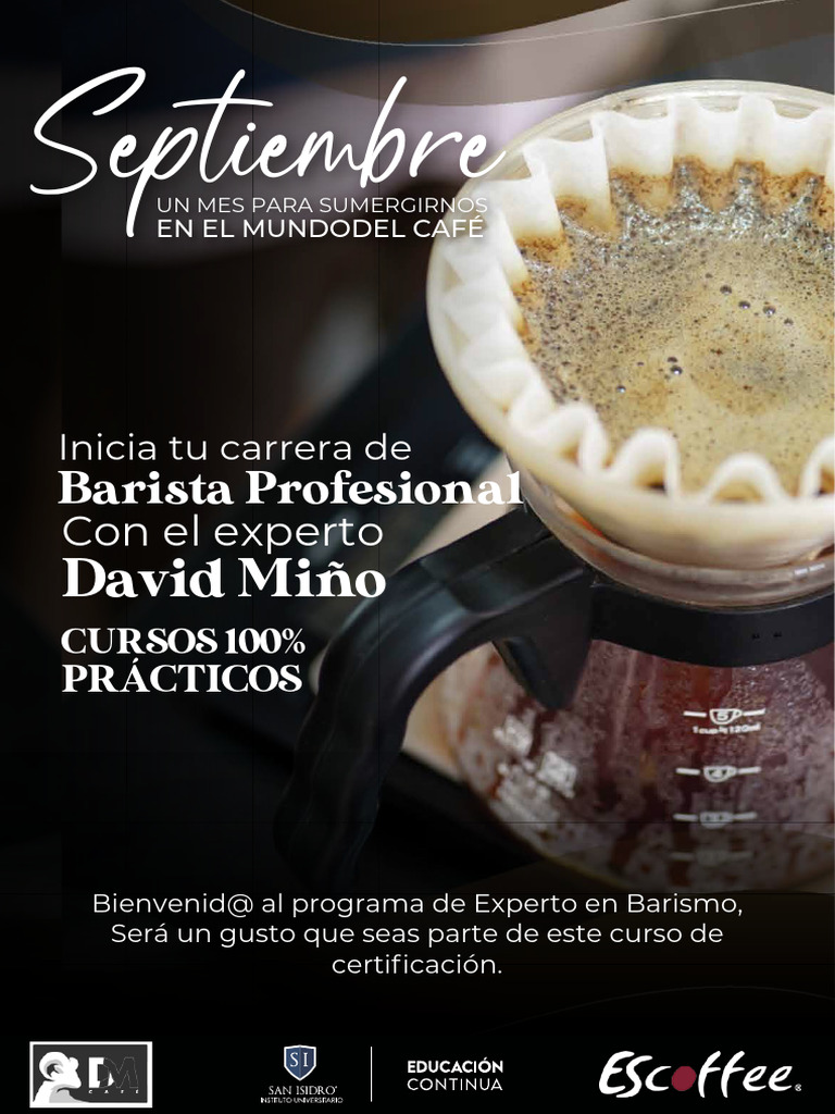 Barista Profesional PDF | PDF | café | Bebida
